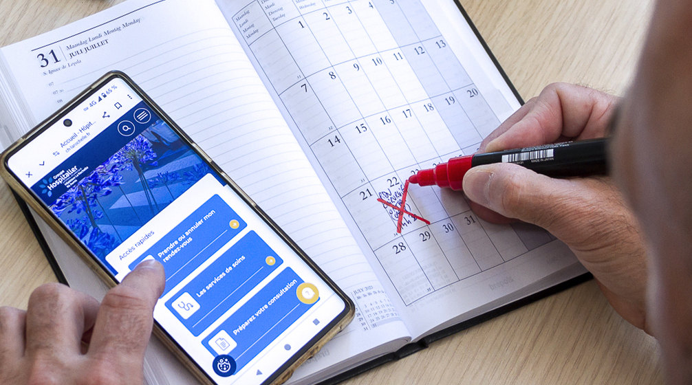 Prendre ou annuler mon rendez-vous - Hôpitaux La Rochelle Ré Aunis